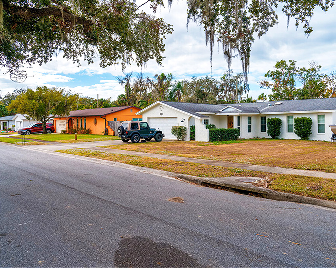 Established neighborhoods feature ranch-style homes with mature landscaping, delivering character without the maintenance nightmares of historic properties.