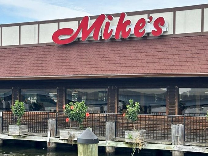 That iconic red script has been guiding hungry travelers to seafood nirvana for decades. Some signs are more than just signs&mdash;they're promises.