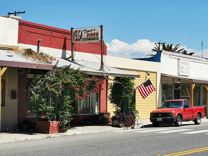 The sign stands proud against the California sky, a beacon for hungry travelers and locals alike&mdash;some landmarks don't need to be fancy to be iconic.