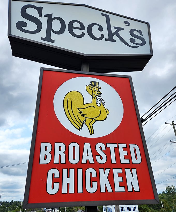 That dapper chicken in his top hat and bow tie has been inviting folks to taste broasted perfection longer than most restaurants survive.