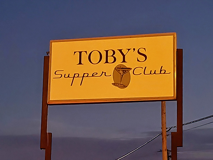 The sign that's guided hungry travelers for decades. Like a North Star for those seeking the perfect brandy old fashioned. 