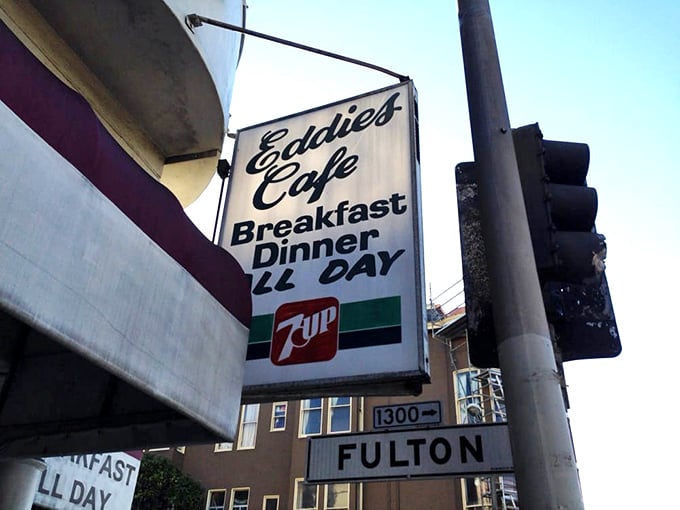 The vintage sign that's guided hungry pilgrims to breakfast salvation for decades&mdash;a reminder that some things in San Francisco thankfully resist change.