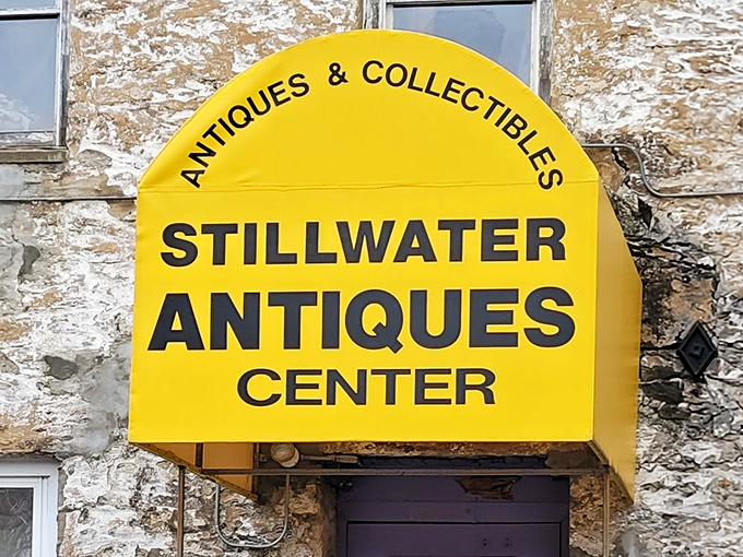 That bright yellow sign isn't just a logo&mdash;it's a promise of wonders within, like Willy Wonka's golden ticket for grown-ups.