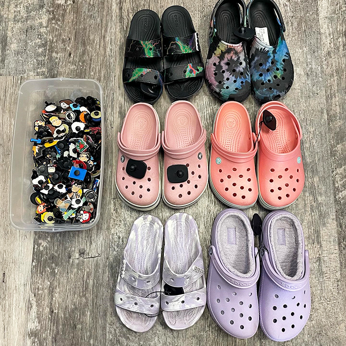 Crocs and clogs and slides, oh my! Comfortable footwear finds that your feet and wallet will equally appreciate.