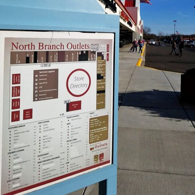 The mall directory &ndash; a treasure map where X marks every spot and the treasure is paying wholesale prices for retail goods.