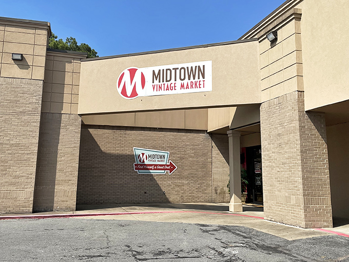 The welcoming storefront with ample parking makes it easy to load up your car with yesterday's treasures today.