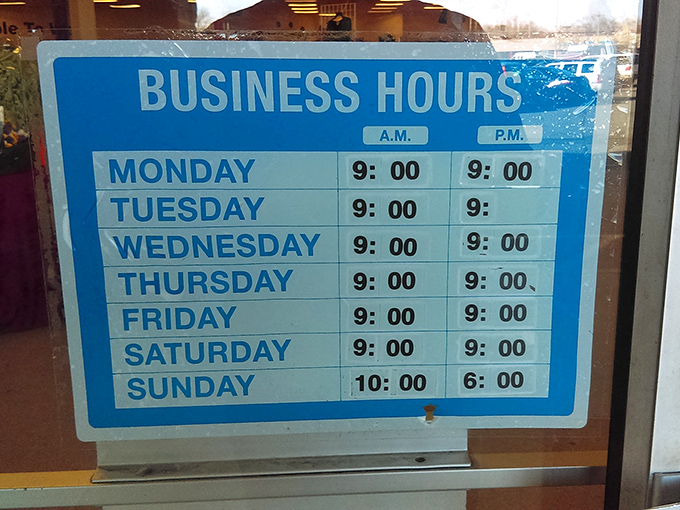 Generous hours for dedicated treasure hunters! This Goodwill welcomes bargain seekers seven days a week for maximum discovery potential.