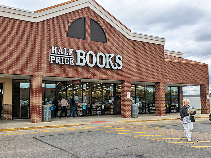 Departing customers clutch their paper treasures like successful gold prospectors, already planning their return to this literary motherlode.