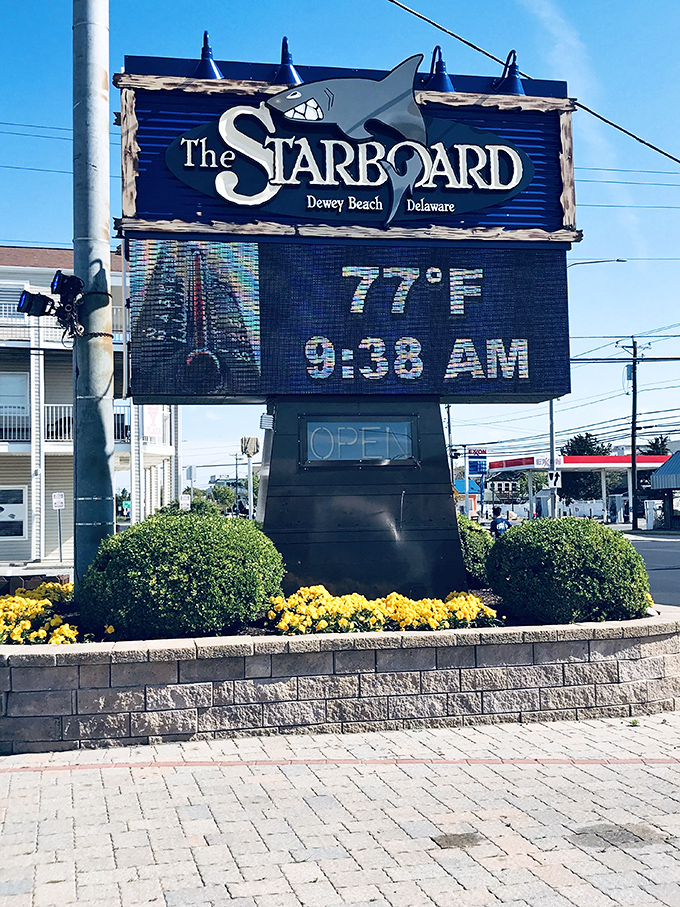 That sign isn't just telling time&mdash;it's counting down to your next great meal and questionable dance move.