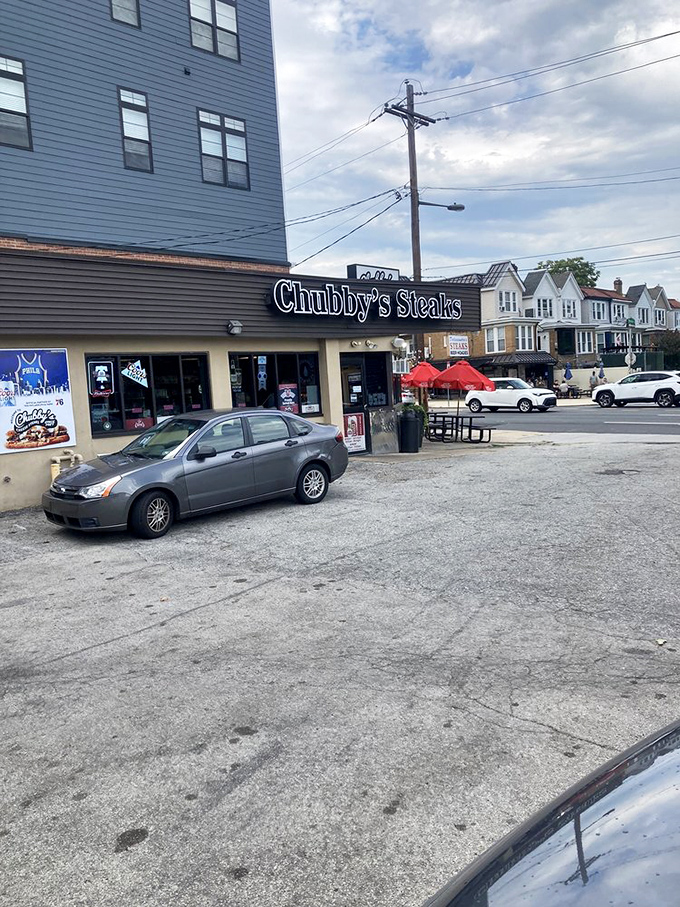 From the street, it looks like just another corner spot. Inside, it's a Philadelphia institution serving happiness on a roll.
