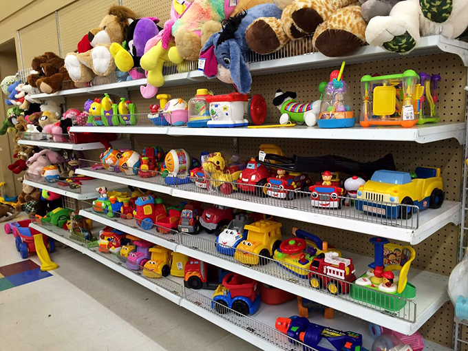 Childhood joy recycled! These toys have brought smiles before and are ready for their encore performance.