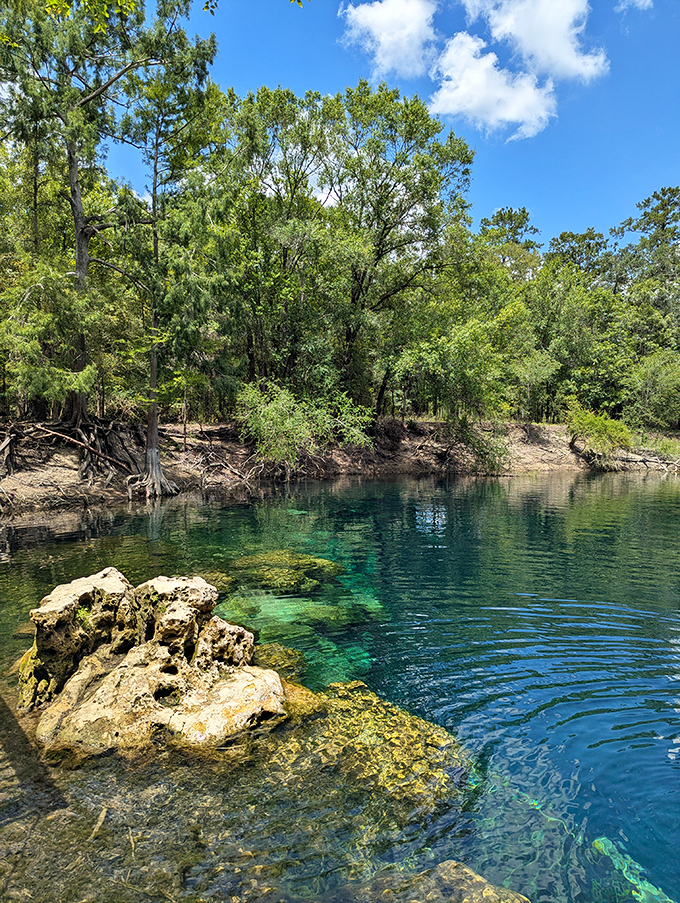 The perfect marriage of limestone and liquid &ndash; where ancient rocks meet crystal waters in a geological romance millions of years in the making.