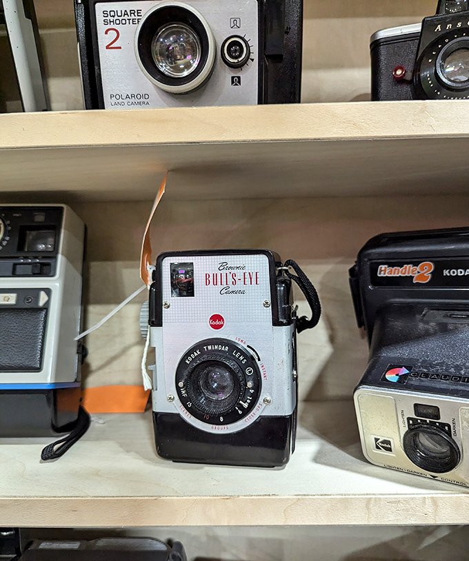 Vintage cameras that captured countless "say cheese" moments long before selfies and filters changed photography forever.