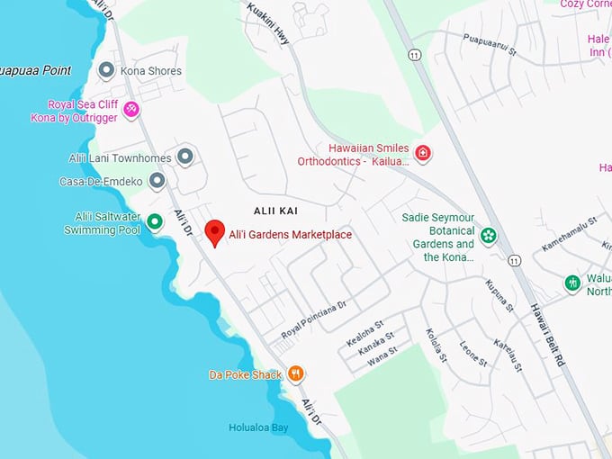 16 ali'i gardens marketplace map