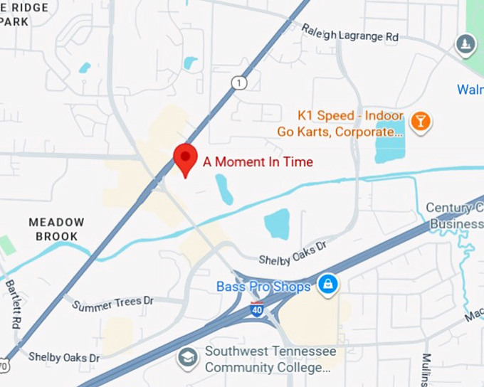 16. a moment in time map