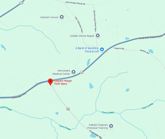 16. adullam house thrift store map