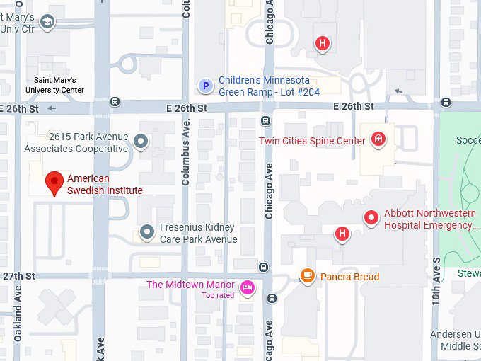 16. american swedish institute map