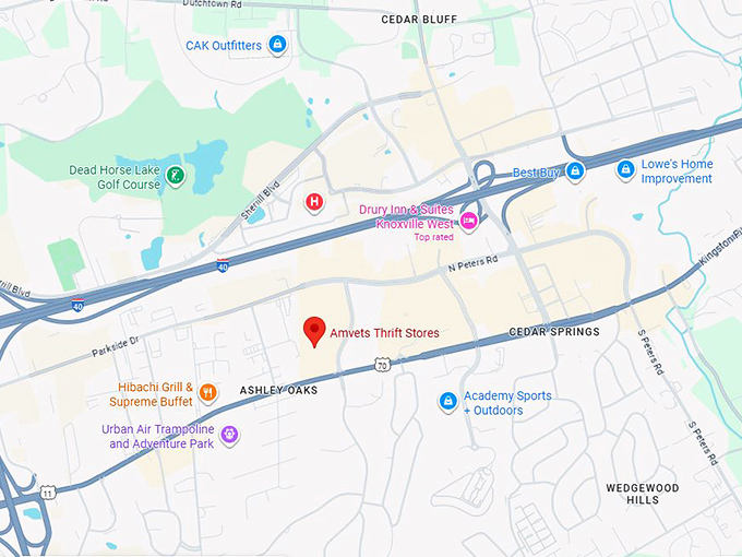 16. amvets thrift stores map