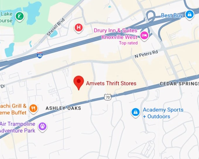 16. amvets thrift stores map