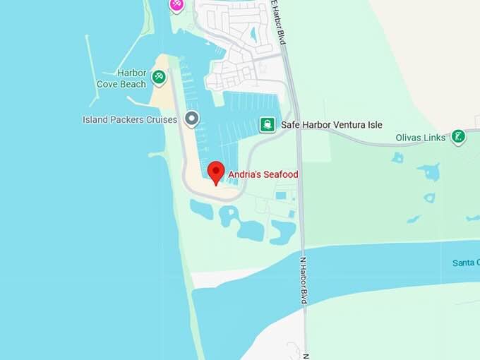 16. andria's seafood map