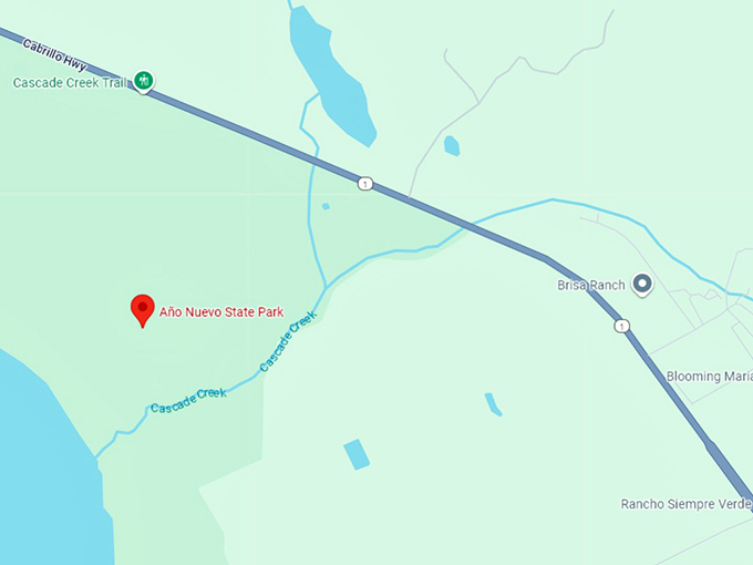 16. año nuevo state park map