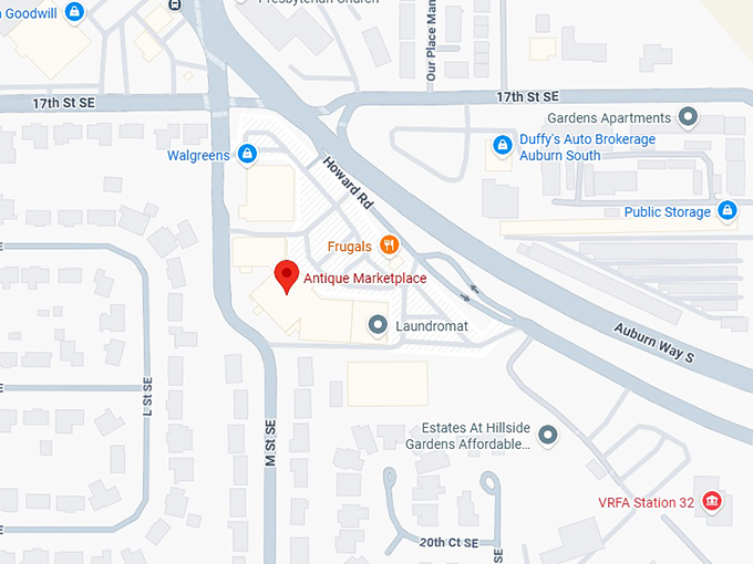 16. antique marketplace map