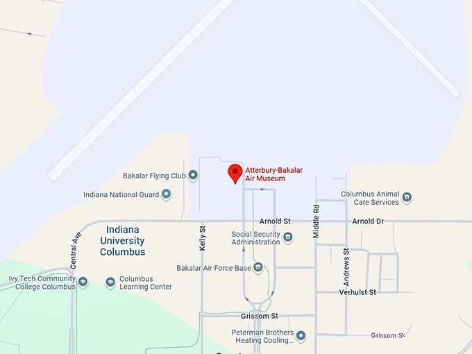 16. atterbury bakalar air museum map