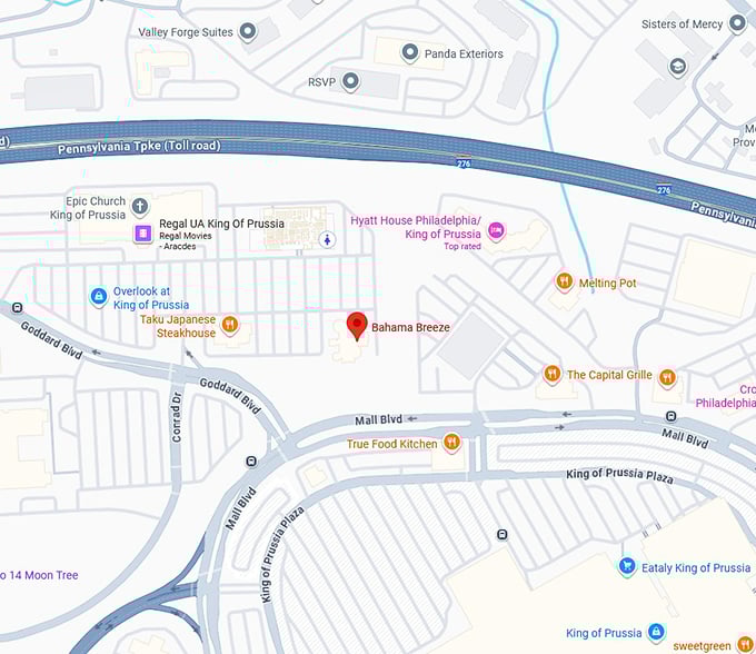 16. bahama breeze map