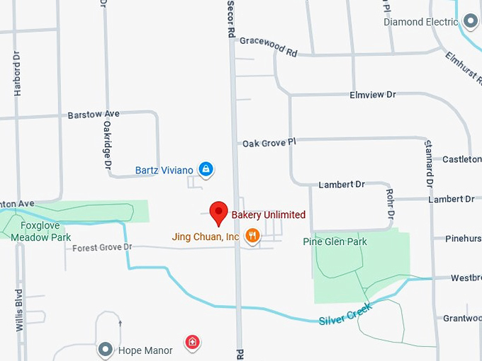 16. bakery unlimited map