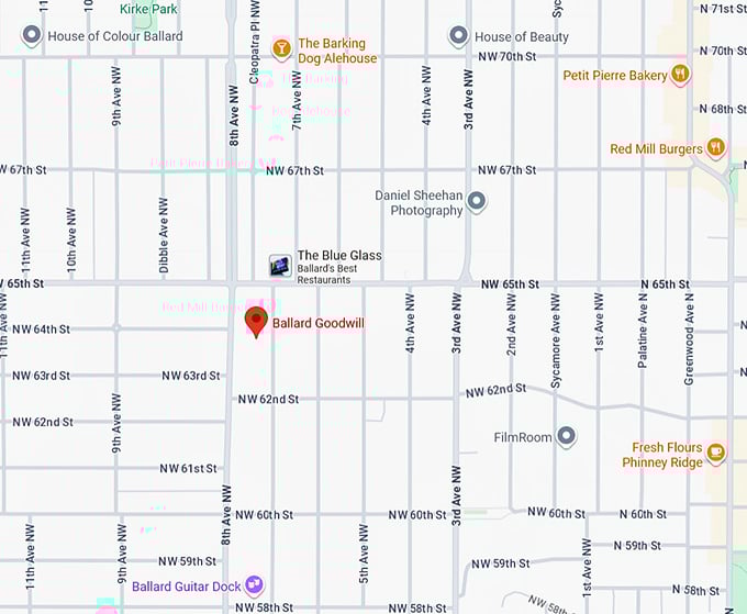 16. ballard goodwill map