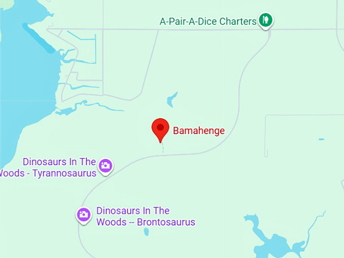 16. bamahenge map