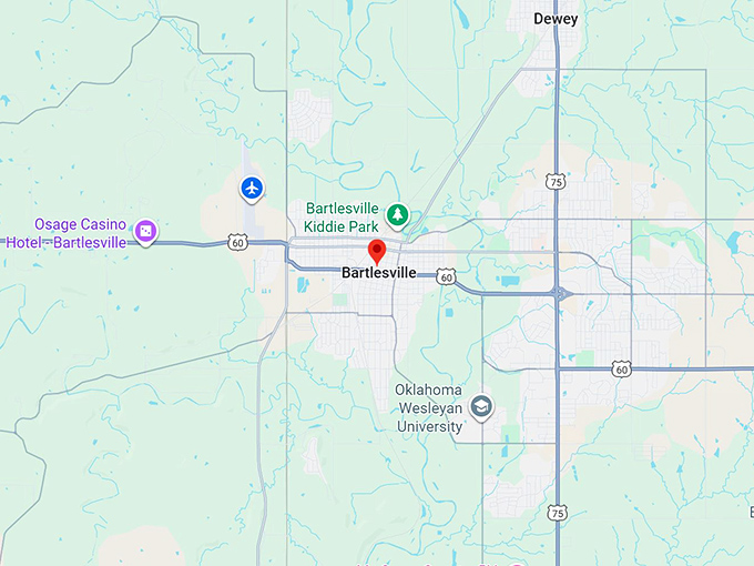 16. bartlesville ok map