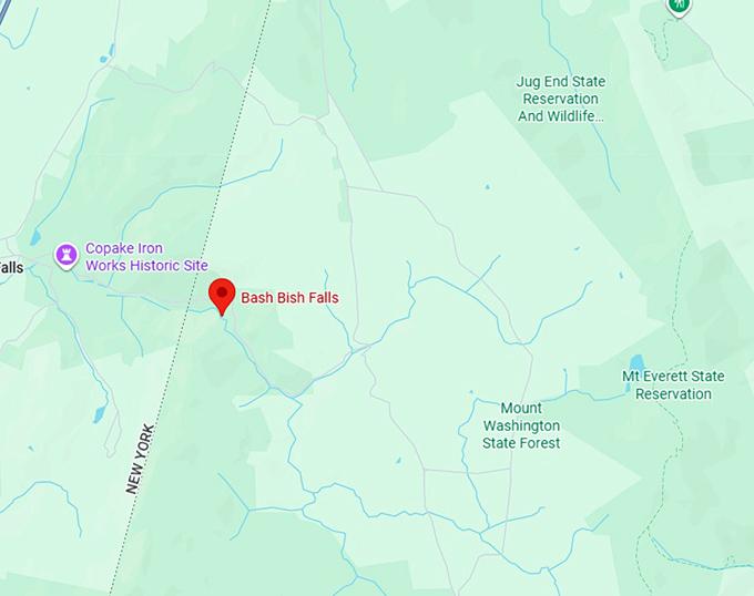 16. bash bish falls map