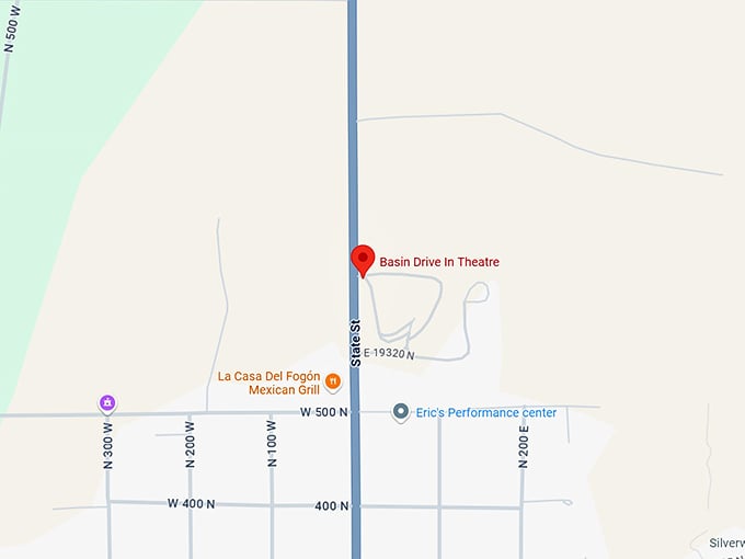 16. basin drive in theatre map