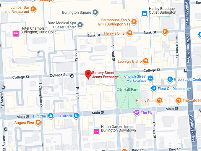 16. battery street jeans exchange map