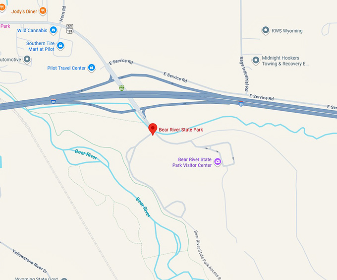 16. bear river state park map