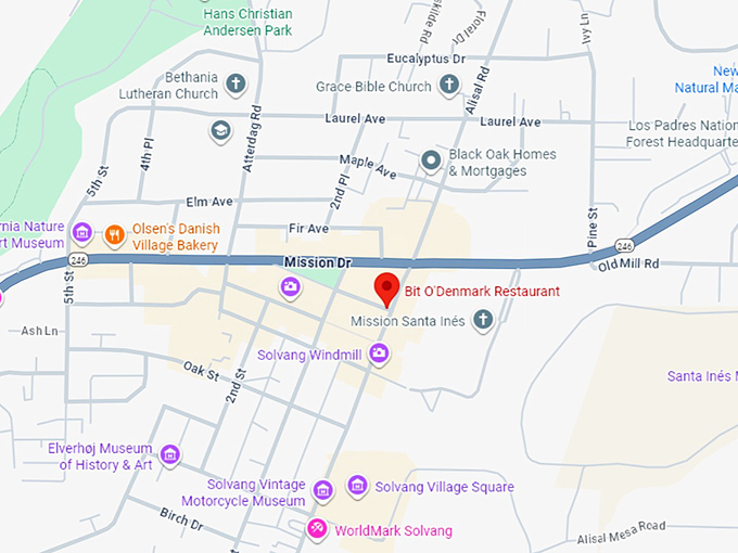 16. bit o'denmark restaurant map