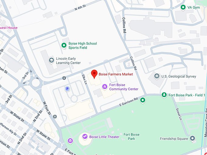 16. boise farmers market map