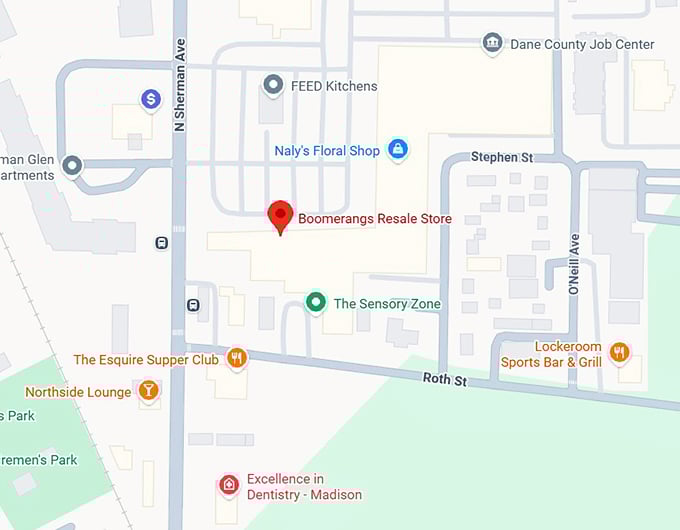 16. boomerangs resale store map