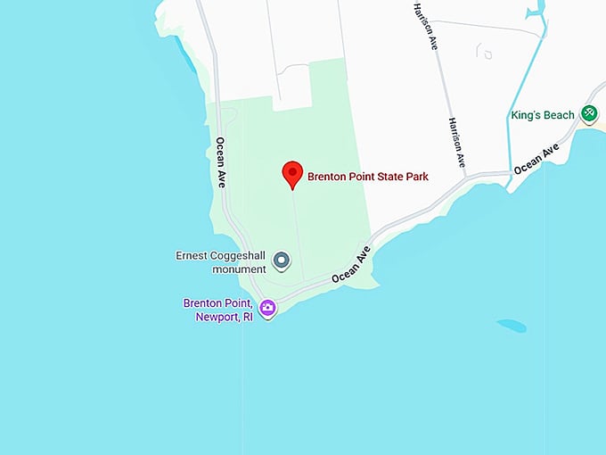 16. brenton point state park map