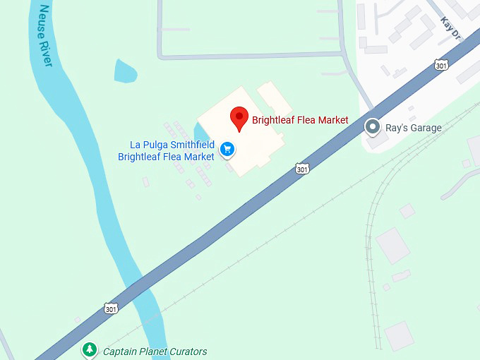 16. brightleaf flea market llc map