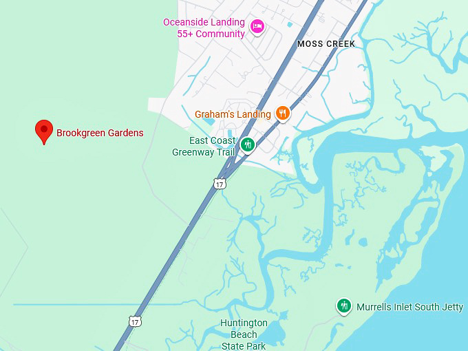 16. brookgreen gardens map