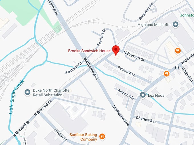 16. brooks sandwich house map