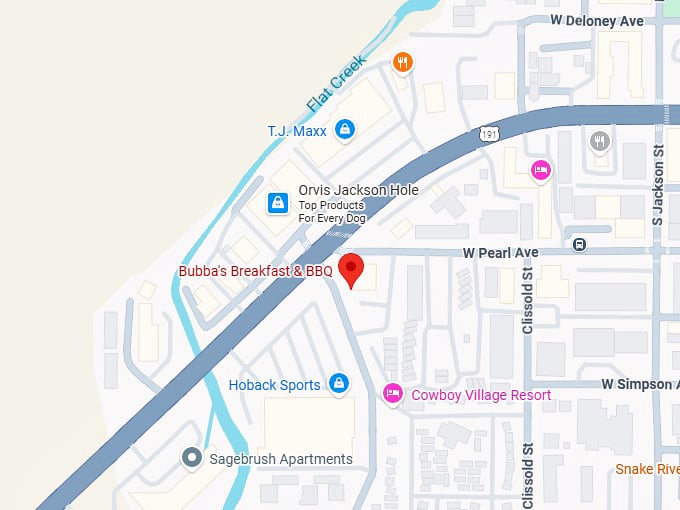 16. bubba's breakfast & bbq map