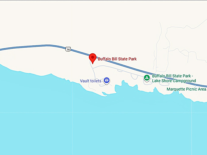 16. buffalo bill state park map