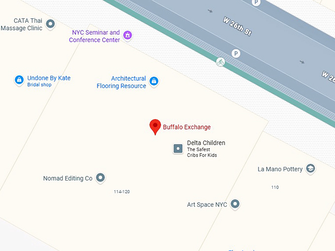 16. buffalo exchange map