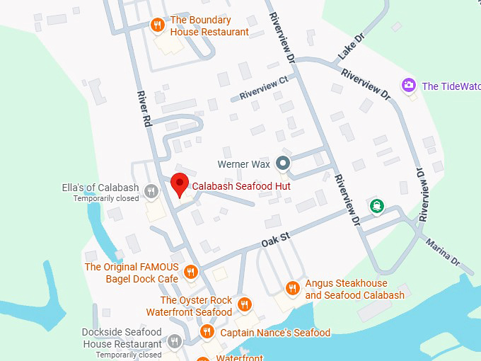 16. calabash seafood hut map