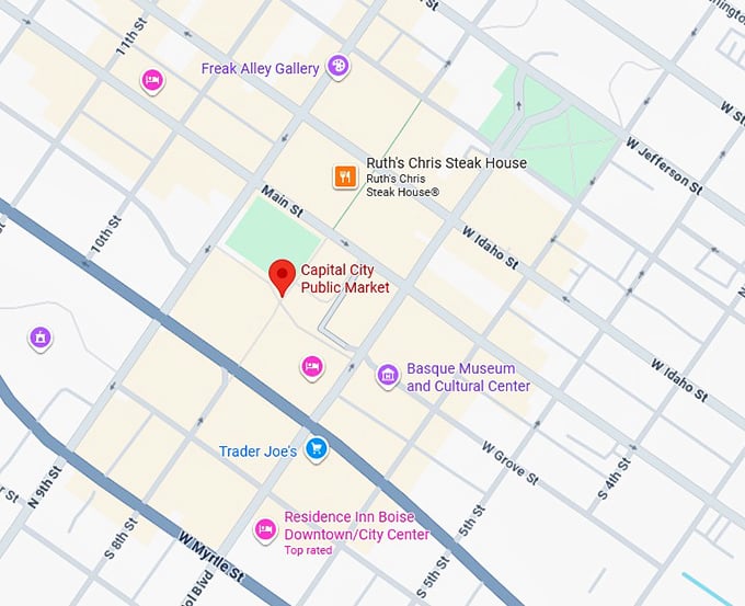 16. capital city public market map
