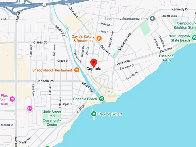 16. capitola map