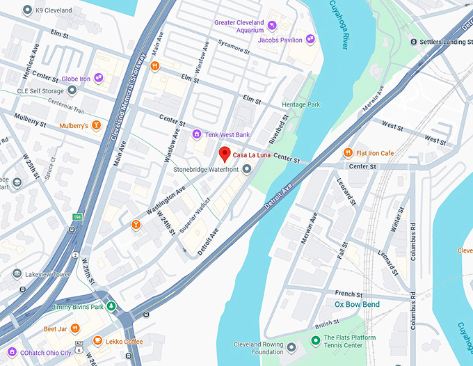 16. casa la luna map